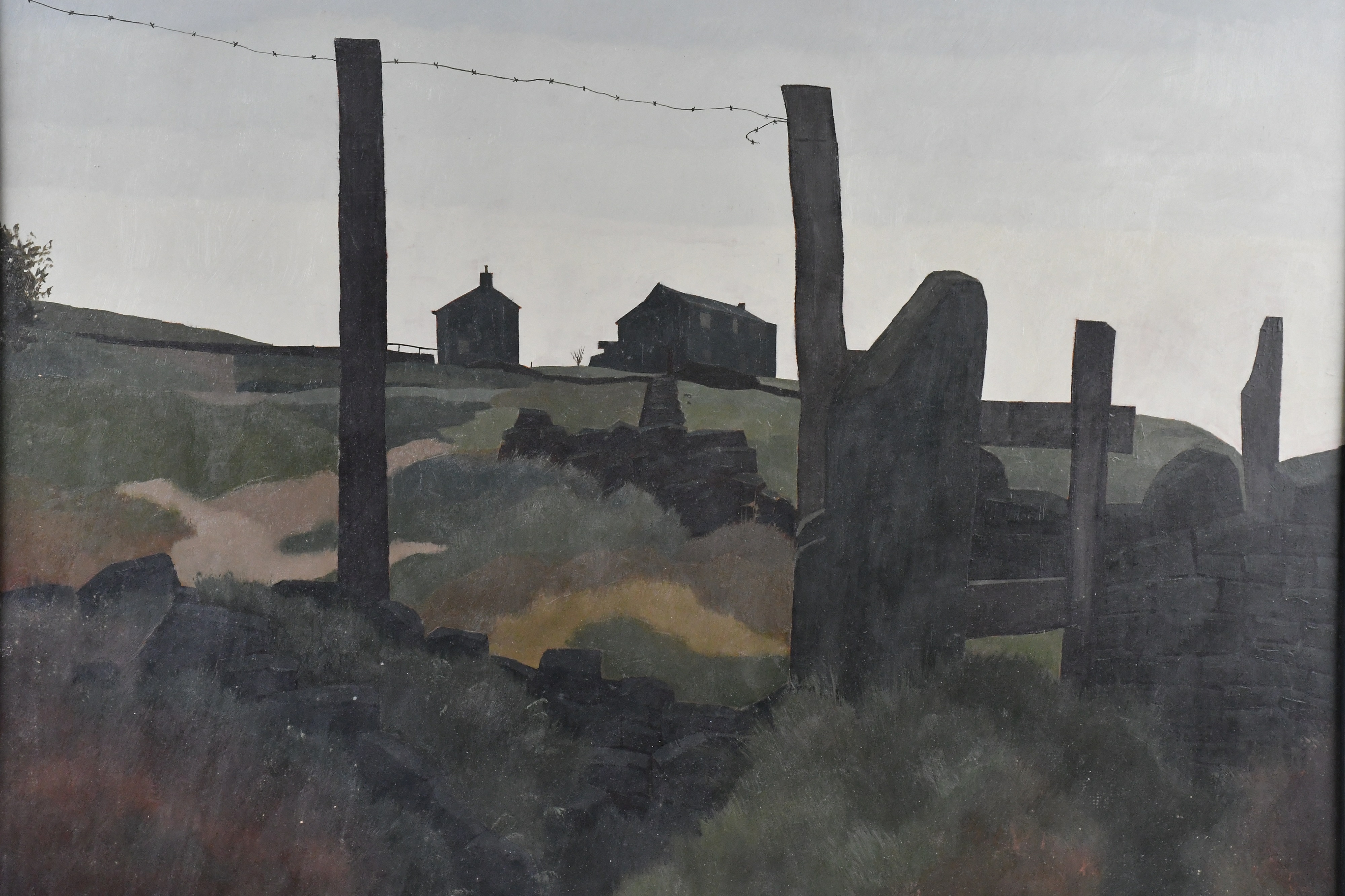 Lot 150 - RUSSELL HOWARTH (1927-2020); oil on board,