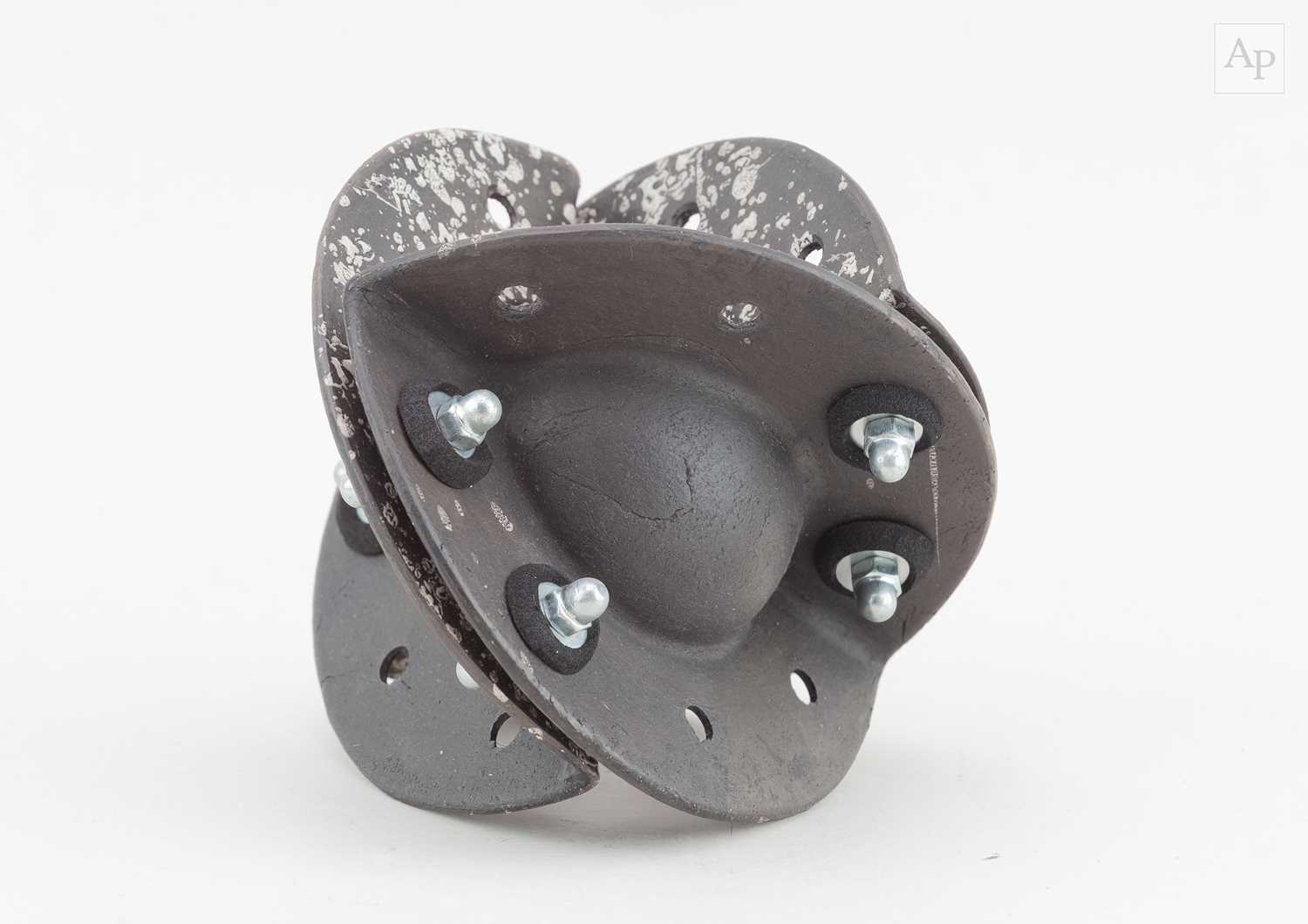 Lot 212 - ERIC MOSS (born 1959); a small raku