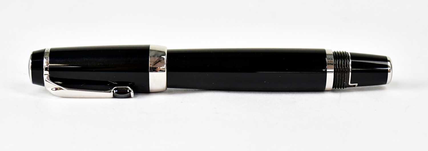 Lot 355 - MONTBLANC; a 'Boheme Noir' fountain pen with