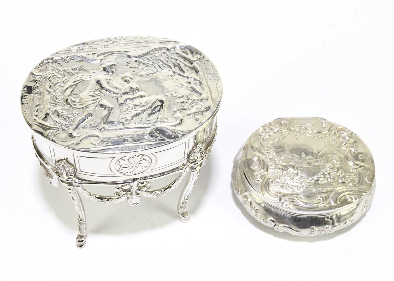 Lot 2323 - B MULLER & SON; a German Edward VII