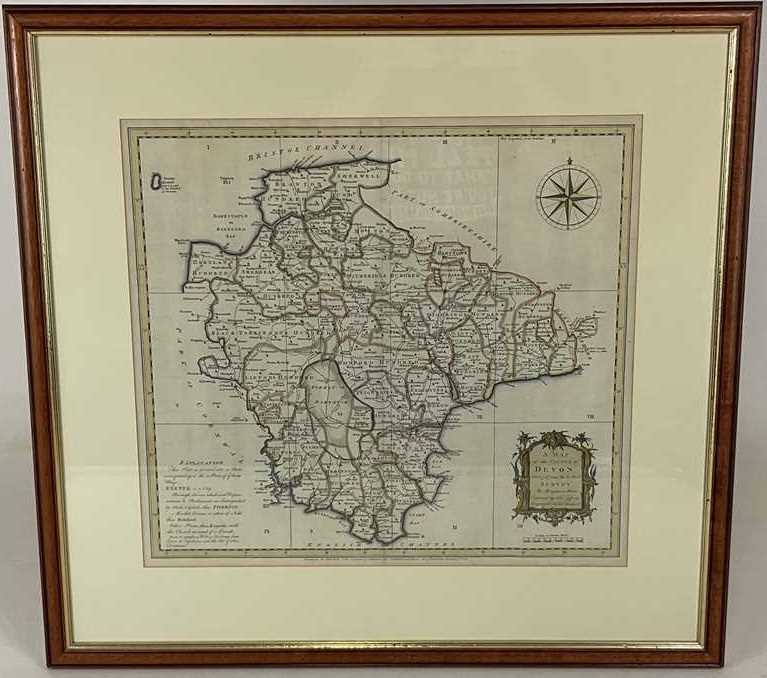 Lot 377 - BENJAMIN DONN (1729-1796); a 1765 map of the
