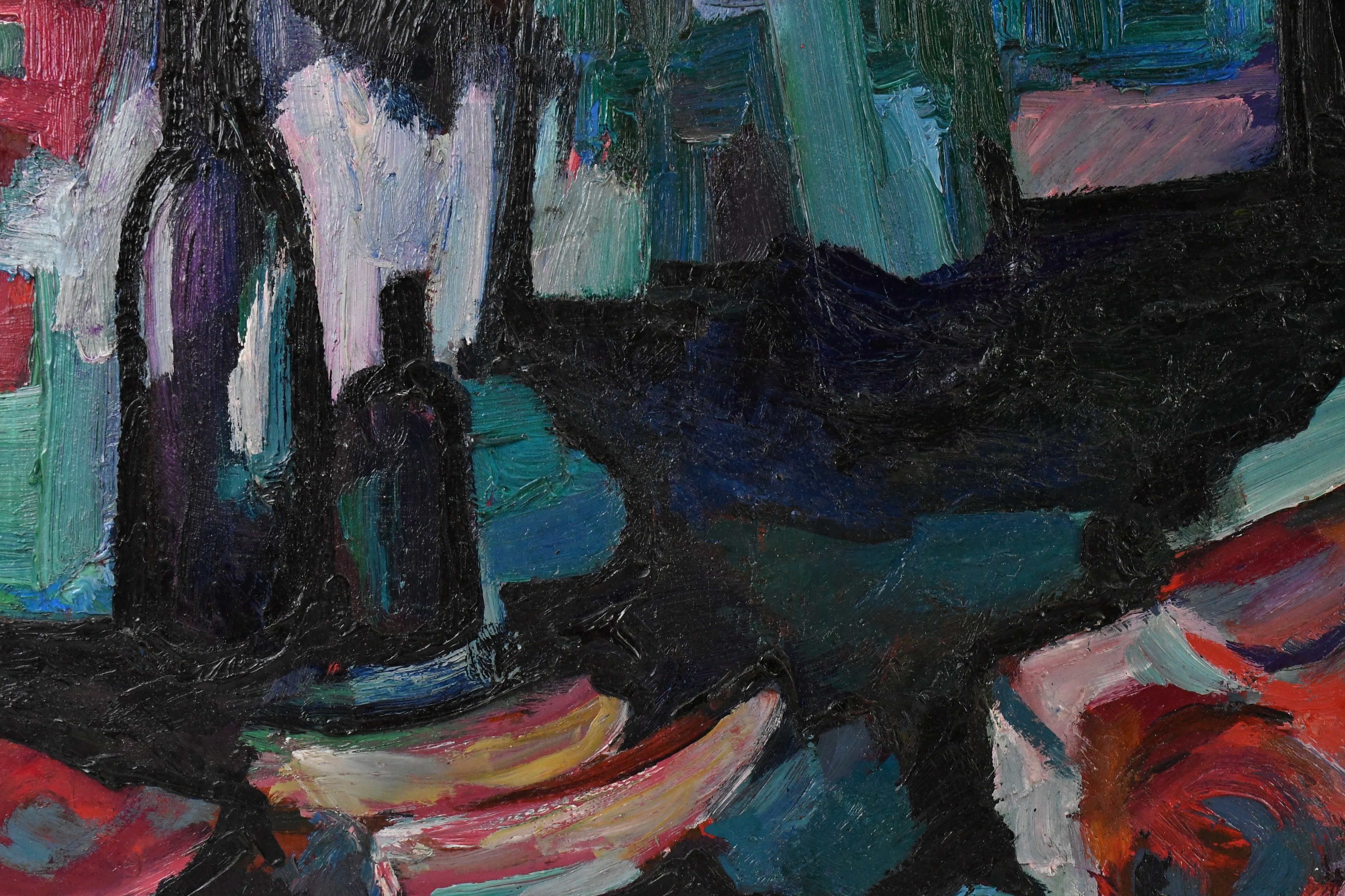 Lot 219 - RICHARD WEISBROD (1906-1991); oil on board,