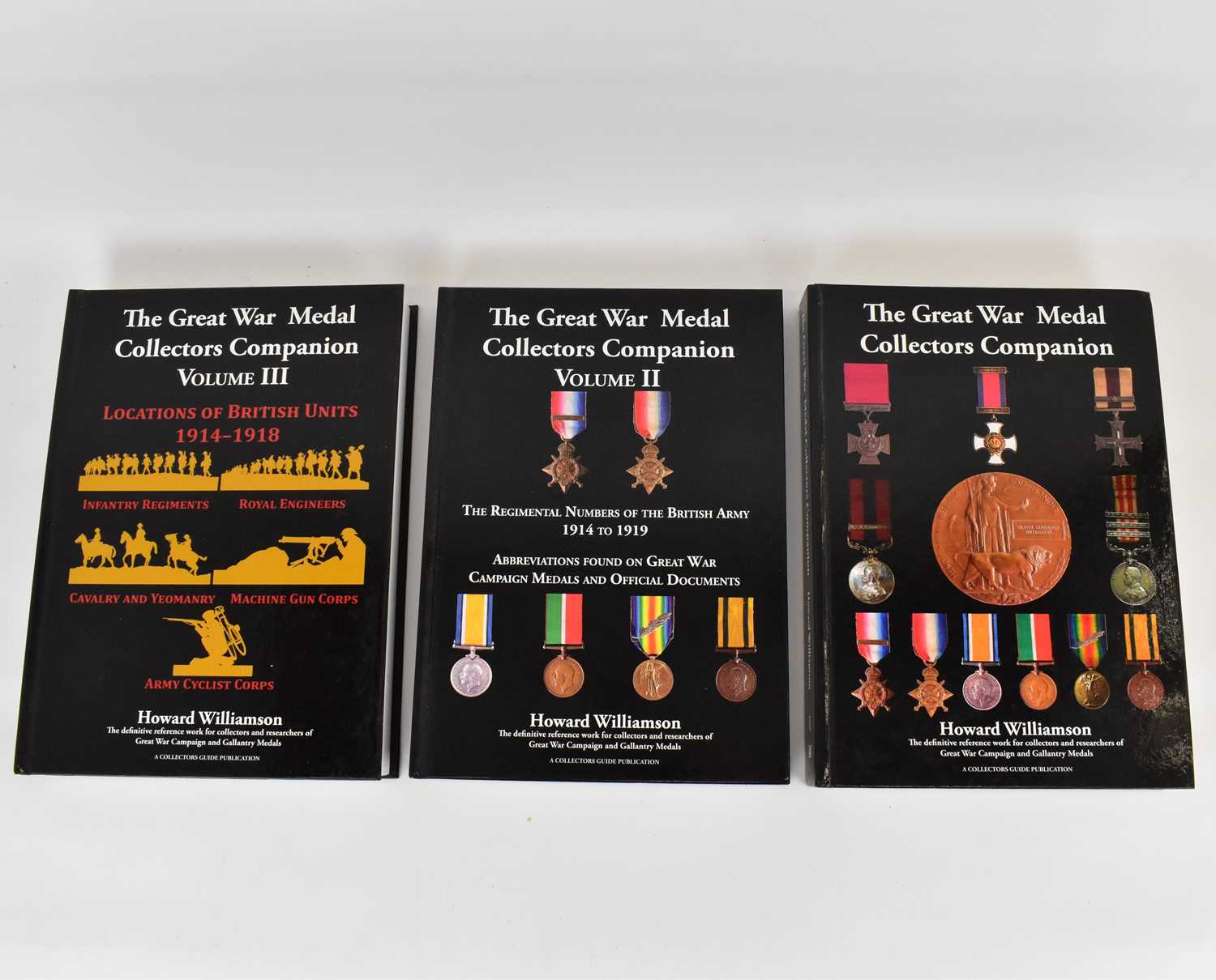 Lot 501 - Three volumes of 'The Great War Medal