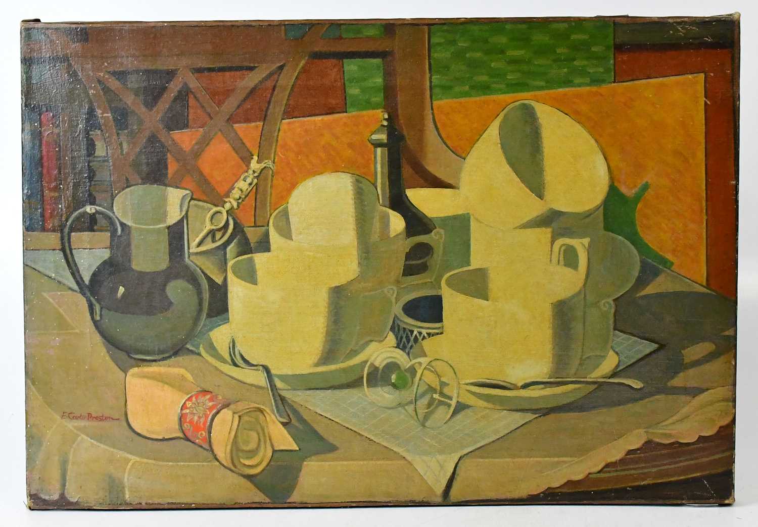 Lot 772 - EDWARD CARTER PRESTON (1886-1965); oil on
