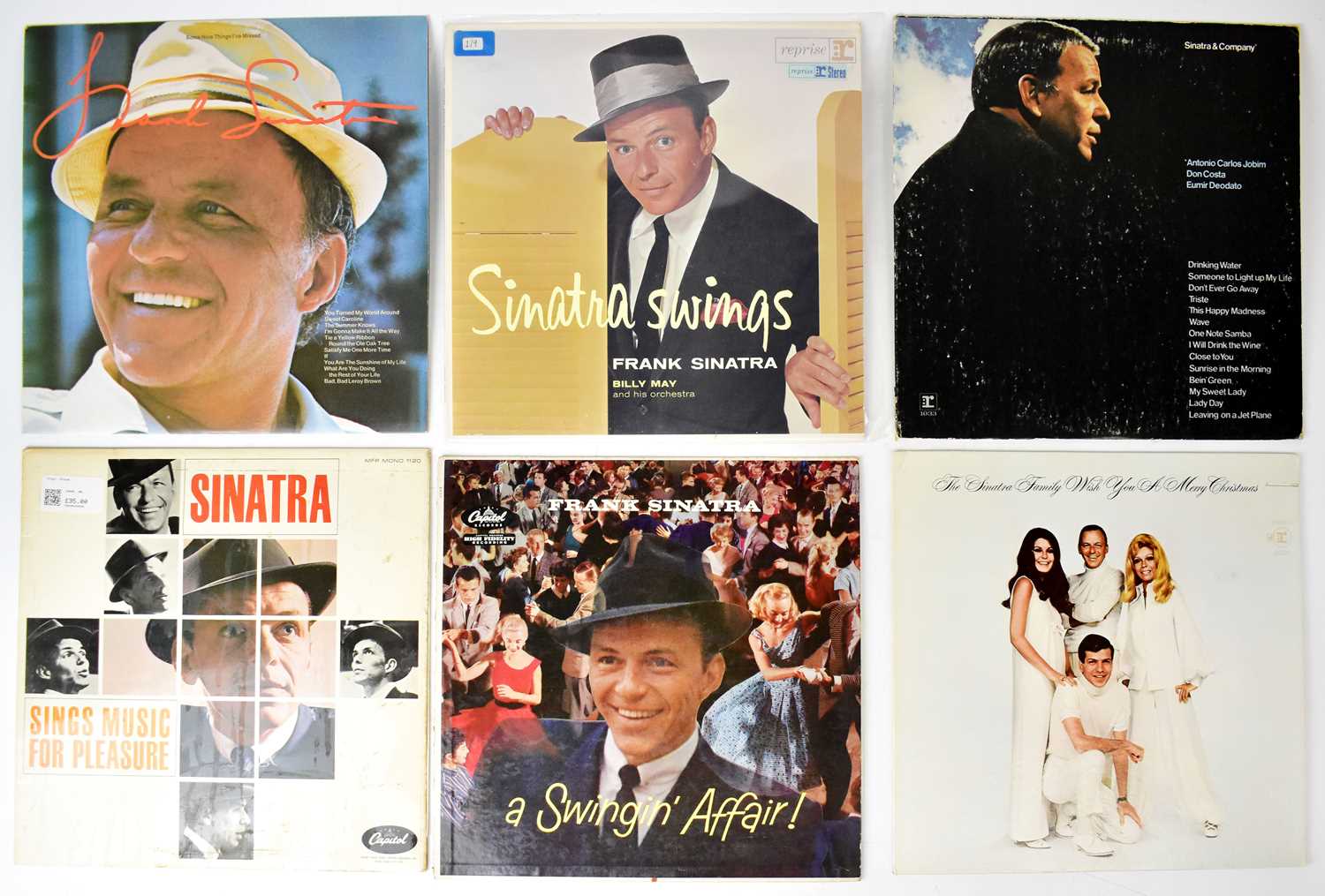 Lot 354 - FRANK SINATRA; a collection of LPs, to