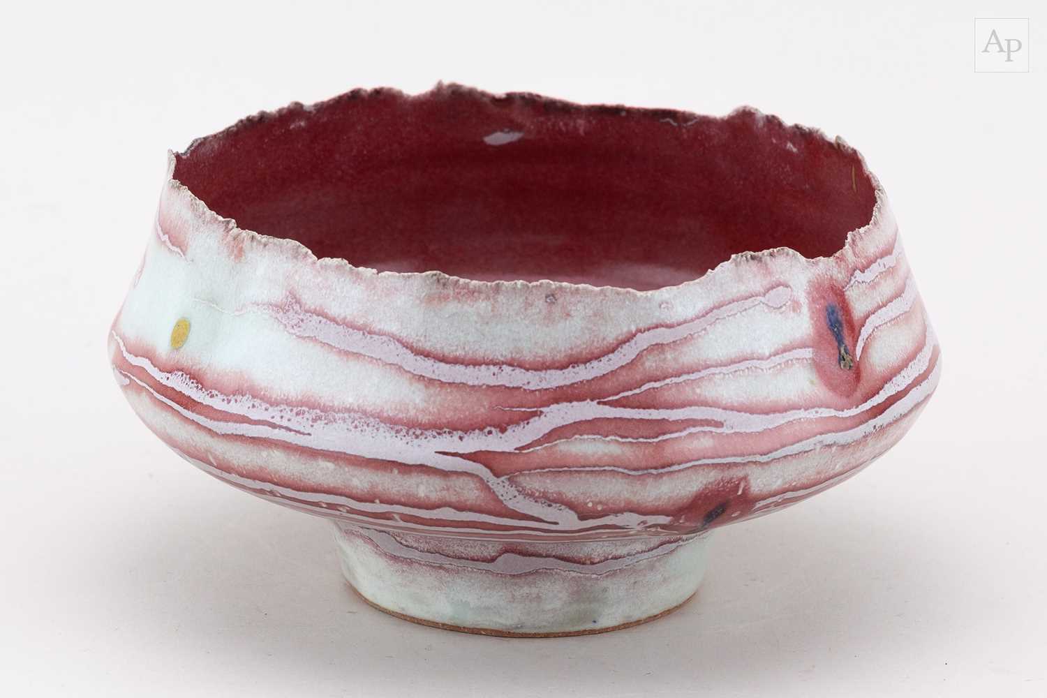 Lot 257 - CHRIS BARNES (born 1959); a stoneware footed