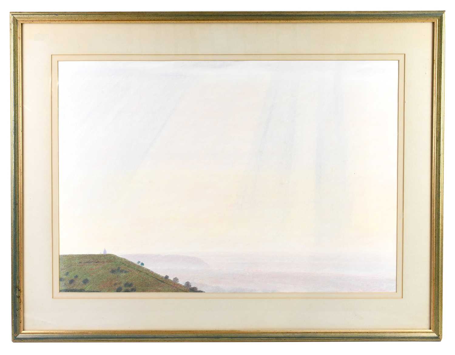 Lot 412 - DEREK WILKINSON (1929-2001); pastel,