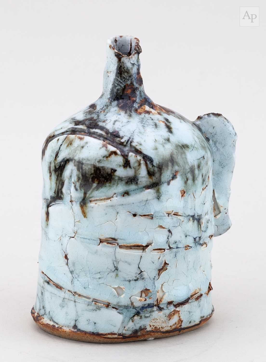 Lot 365 - JANE WHEELER (born 1950); a stoneware 'layer'