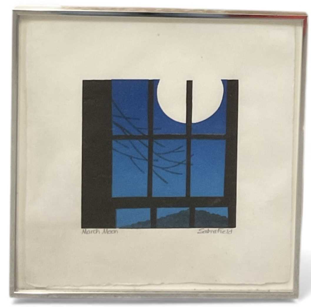 Lot 202 - SABRA FIELD (born 1935); a signed