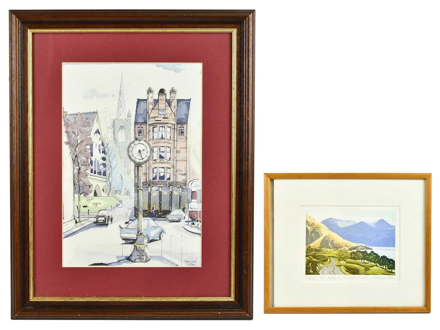 Lot 1785 - SHARON LEAH; a signed limited edition print,