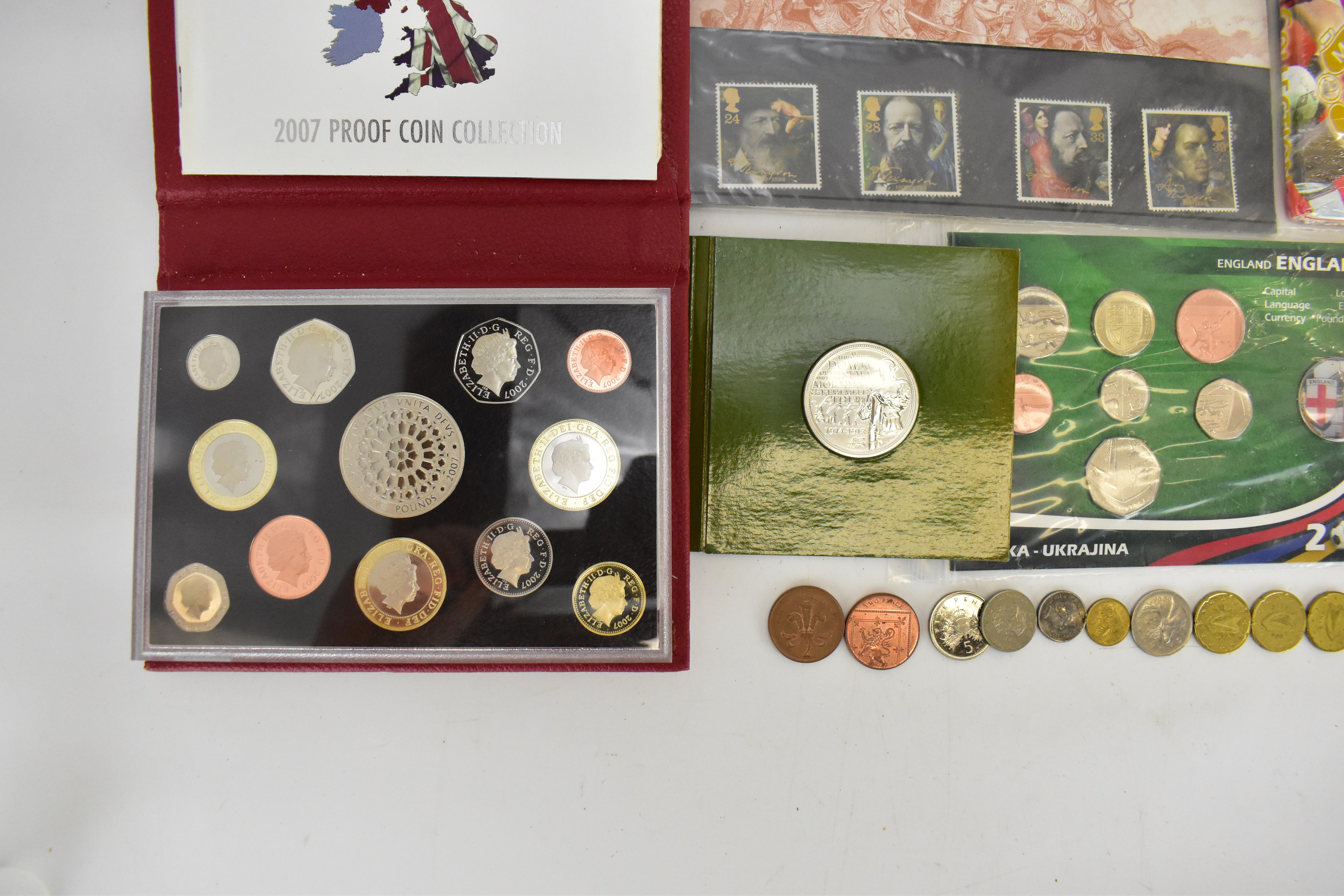 Lot 940 - Various coin collectors sets to include a