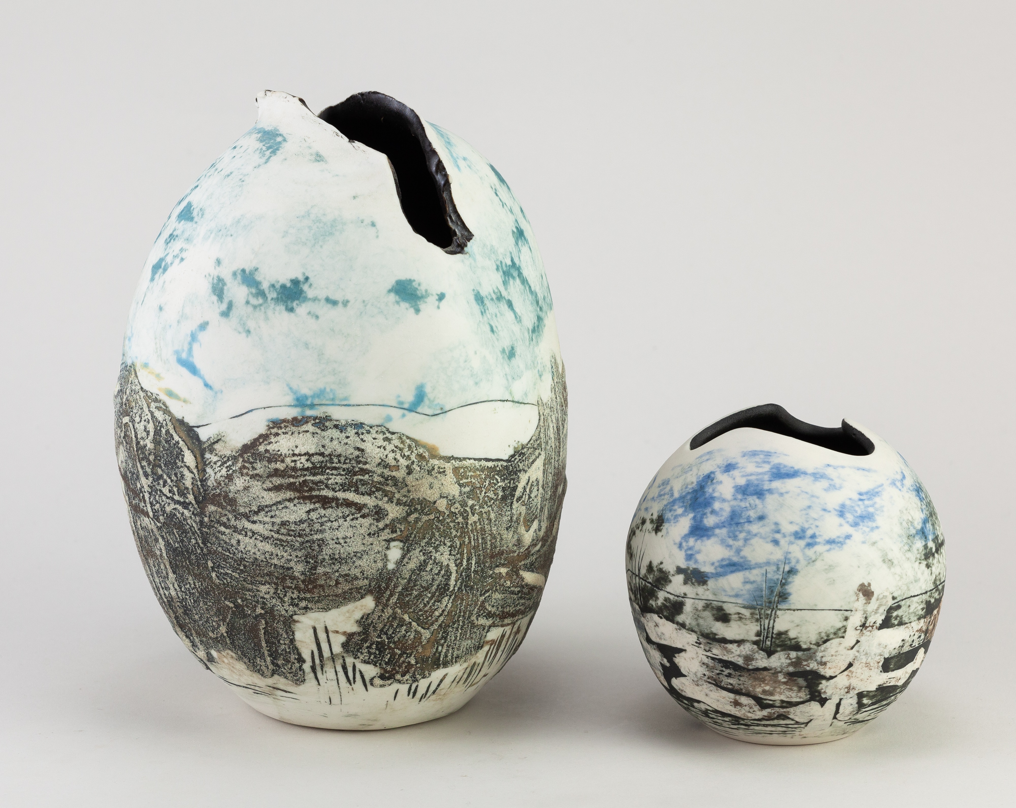 Lot 623 - PETER CLOUGH (born 1944); a grogged