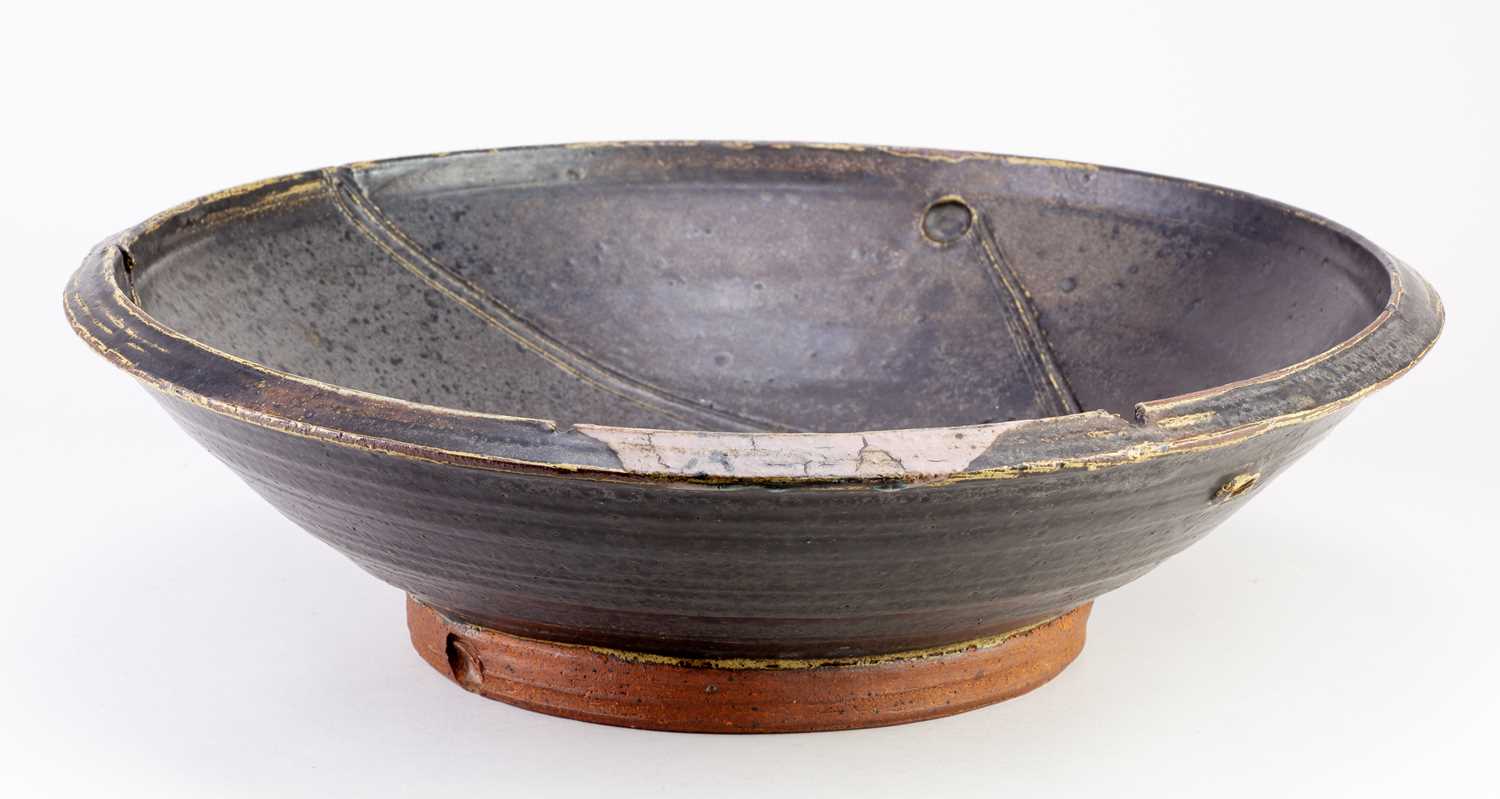 Lot 81 - CHARLES BOUND (born 1939); a large wood fired