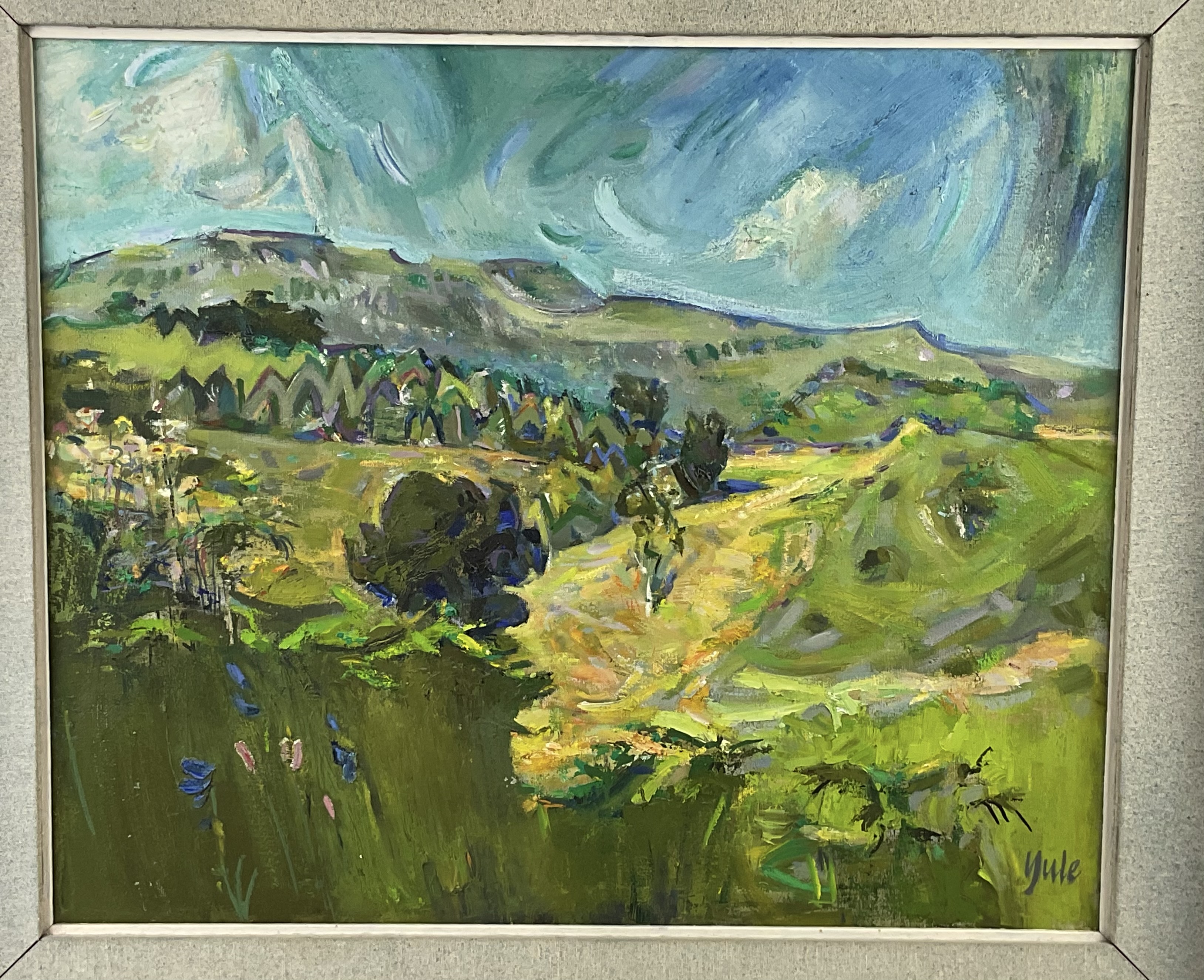 Lot 6294 - FORBES YULE (20TH CENTURY); oil on canvas,
