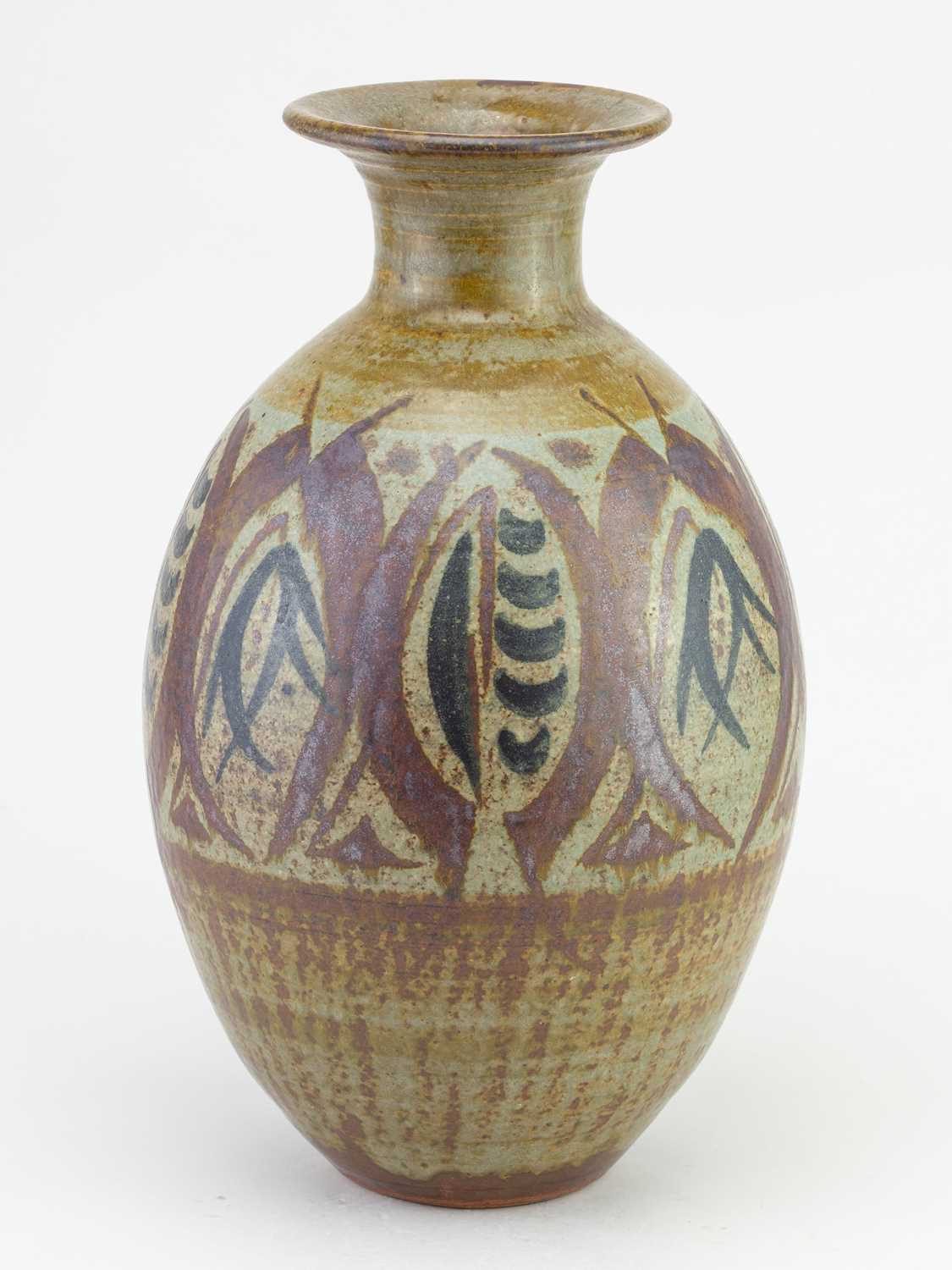 Lot 406 - VERA TOLLOW (born 1931); a large stoneware