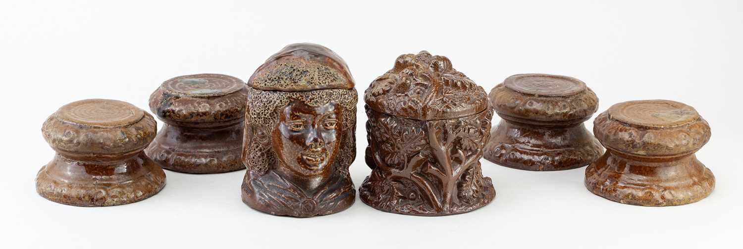 Lot 461 - THOMAS BROOK; a 19th century salt glazed