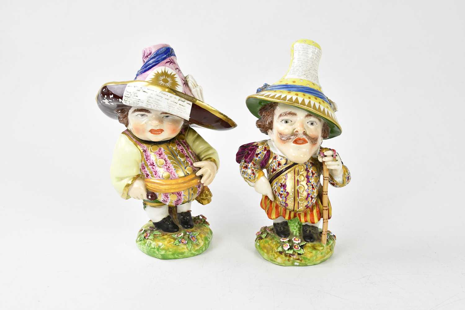 Lot 1420 - A pair of Bloor Derby 'Mansion House'