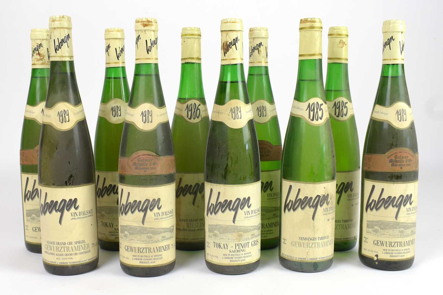 Lot 4283 - ALSACE; ten bottles mixed including seven
