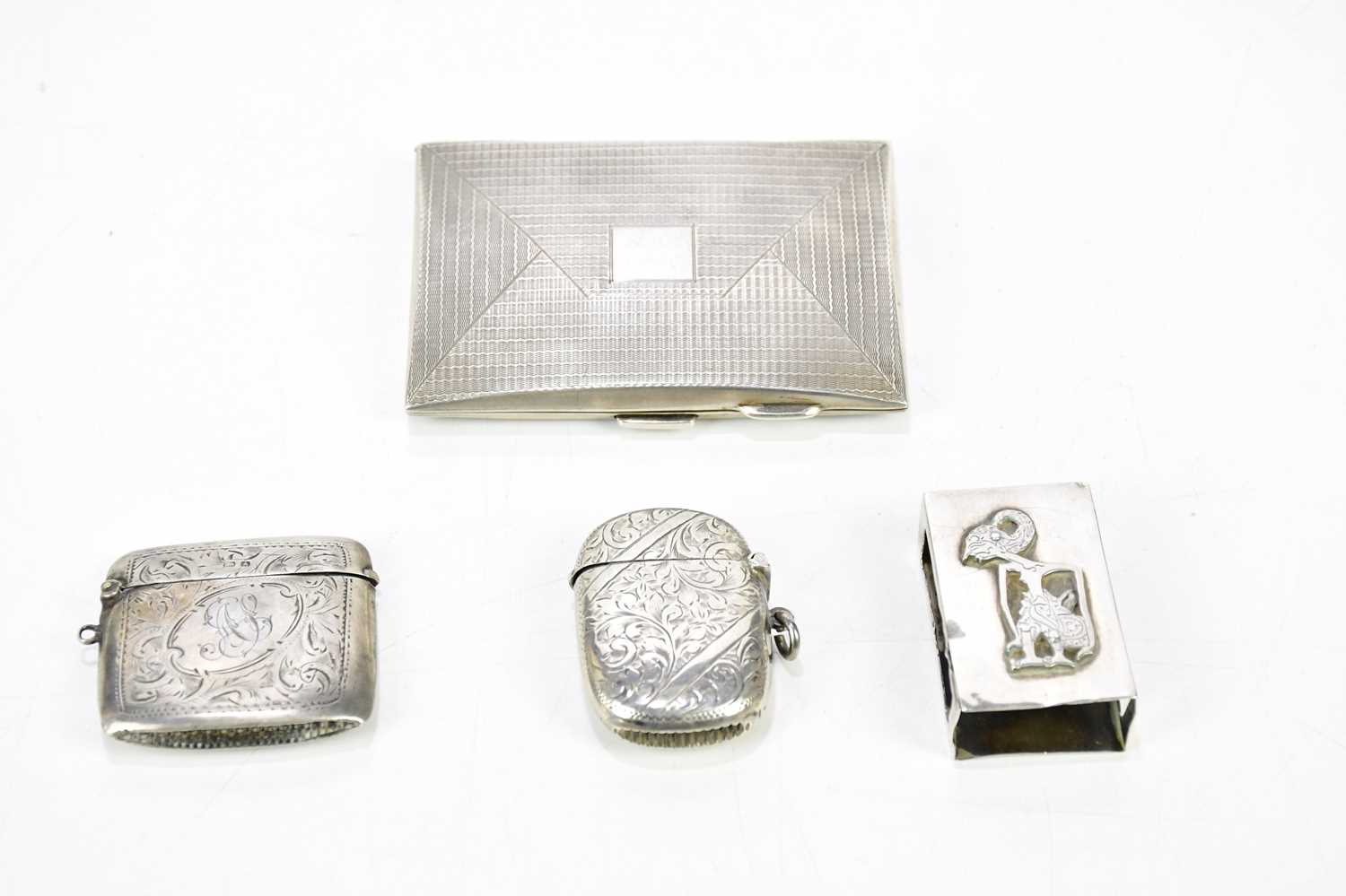 Lot 1068 - FREDERICK FIELD LTD; a George V hallmarked