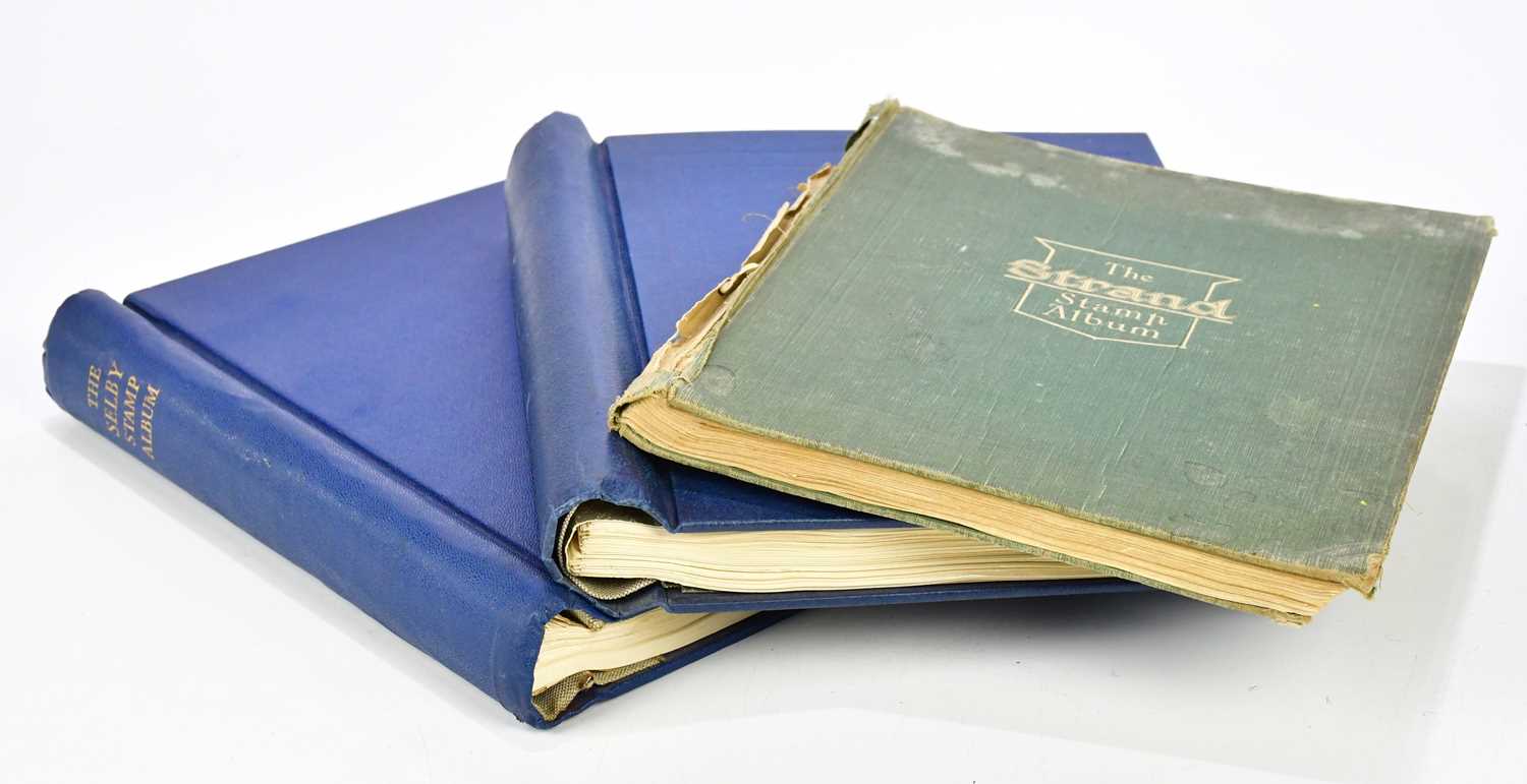 Lot 458 - Three stamp albums containing various stamps