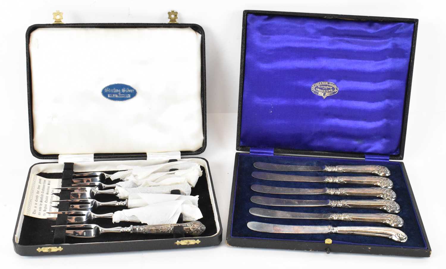 Lot 752 - ROBERT PRINGLE & SONS; a set of six Edward
