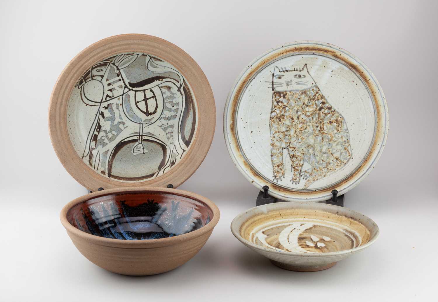 Lot 59 - BRYAN NEWMAN (1935-2019) for Aller Pottery; a