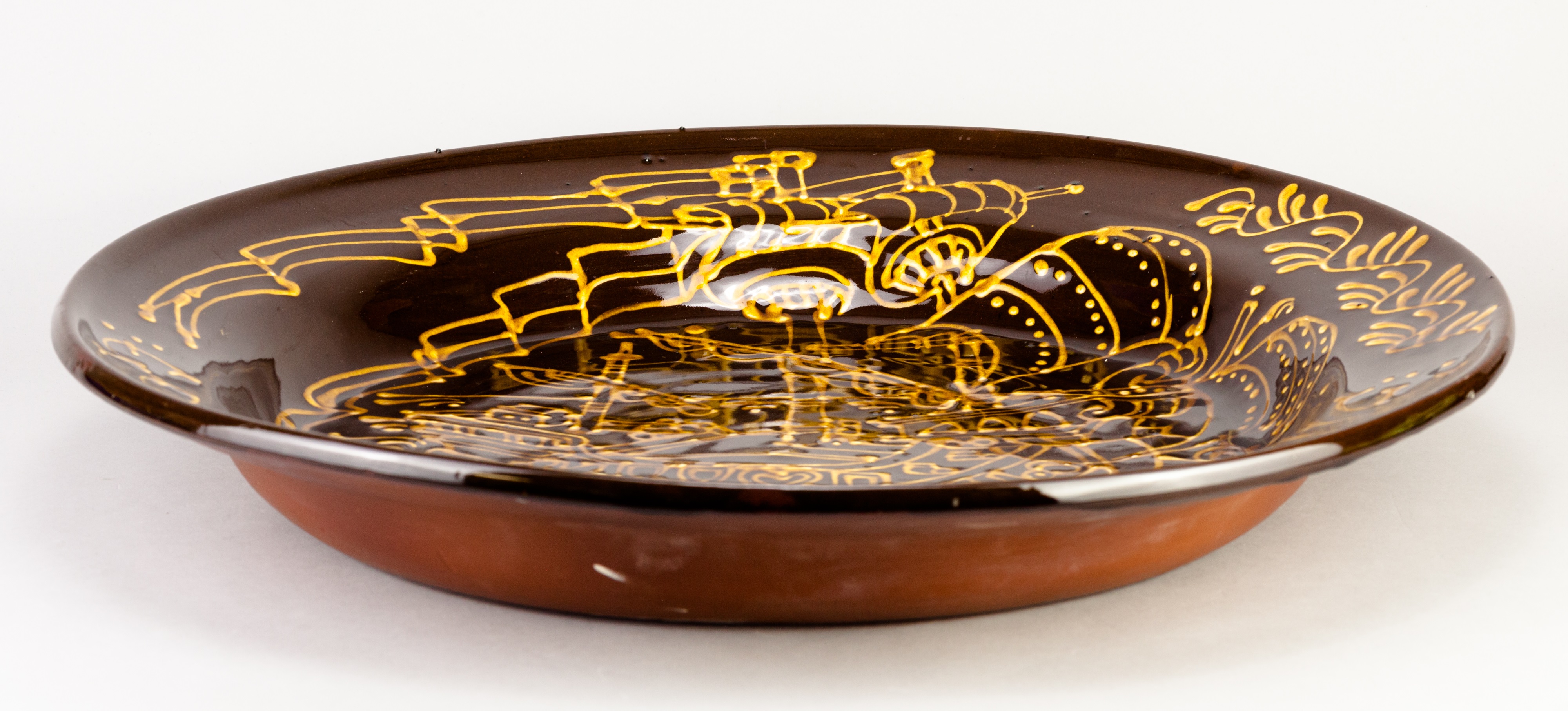 Lot 802 - Wetheriggs Pottery; 'God Is A Hurricane', a