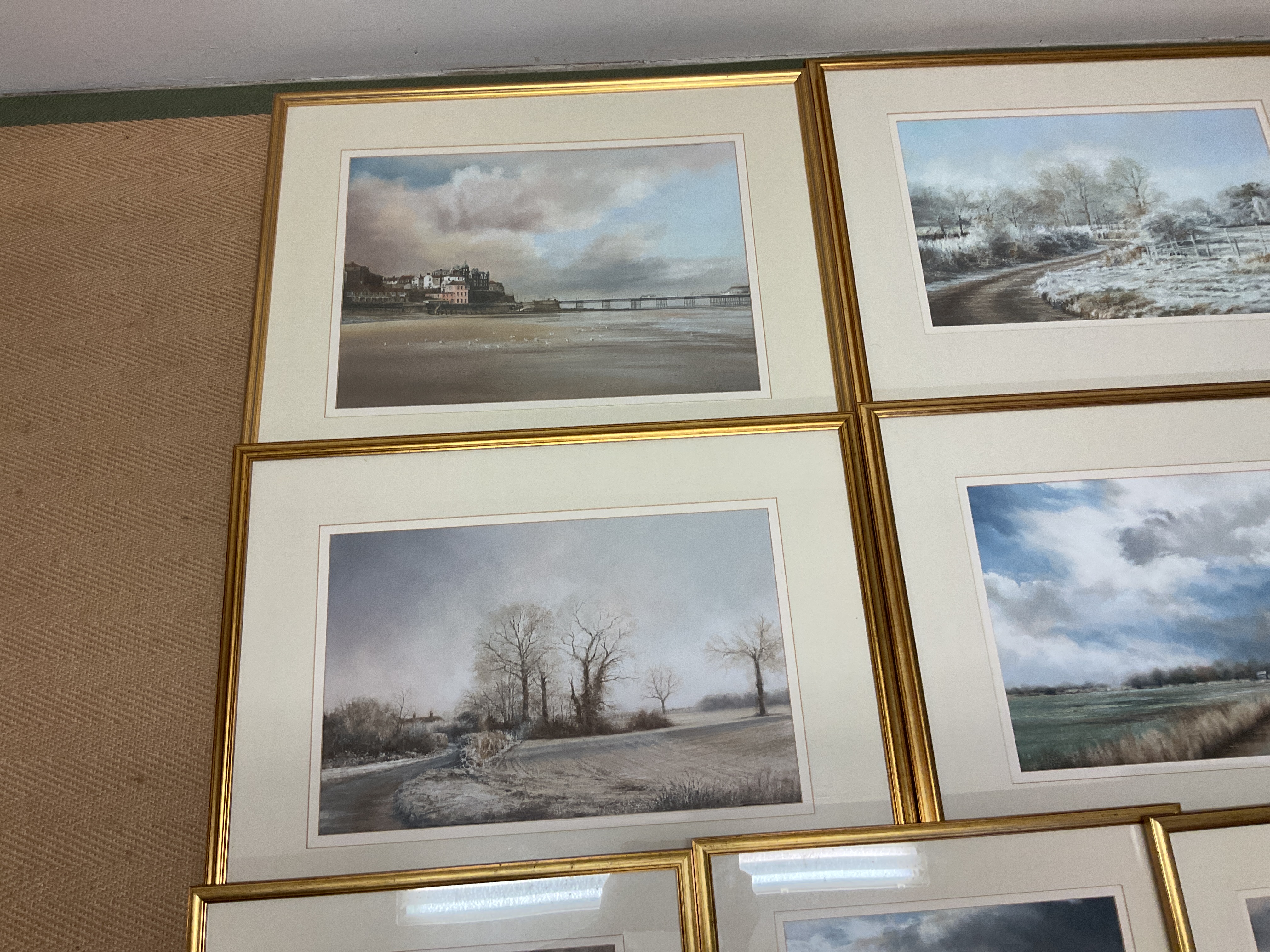 Lot 304 - CHRISTOPHER R STOLWORTHY; a group of eight