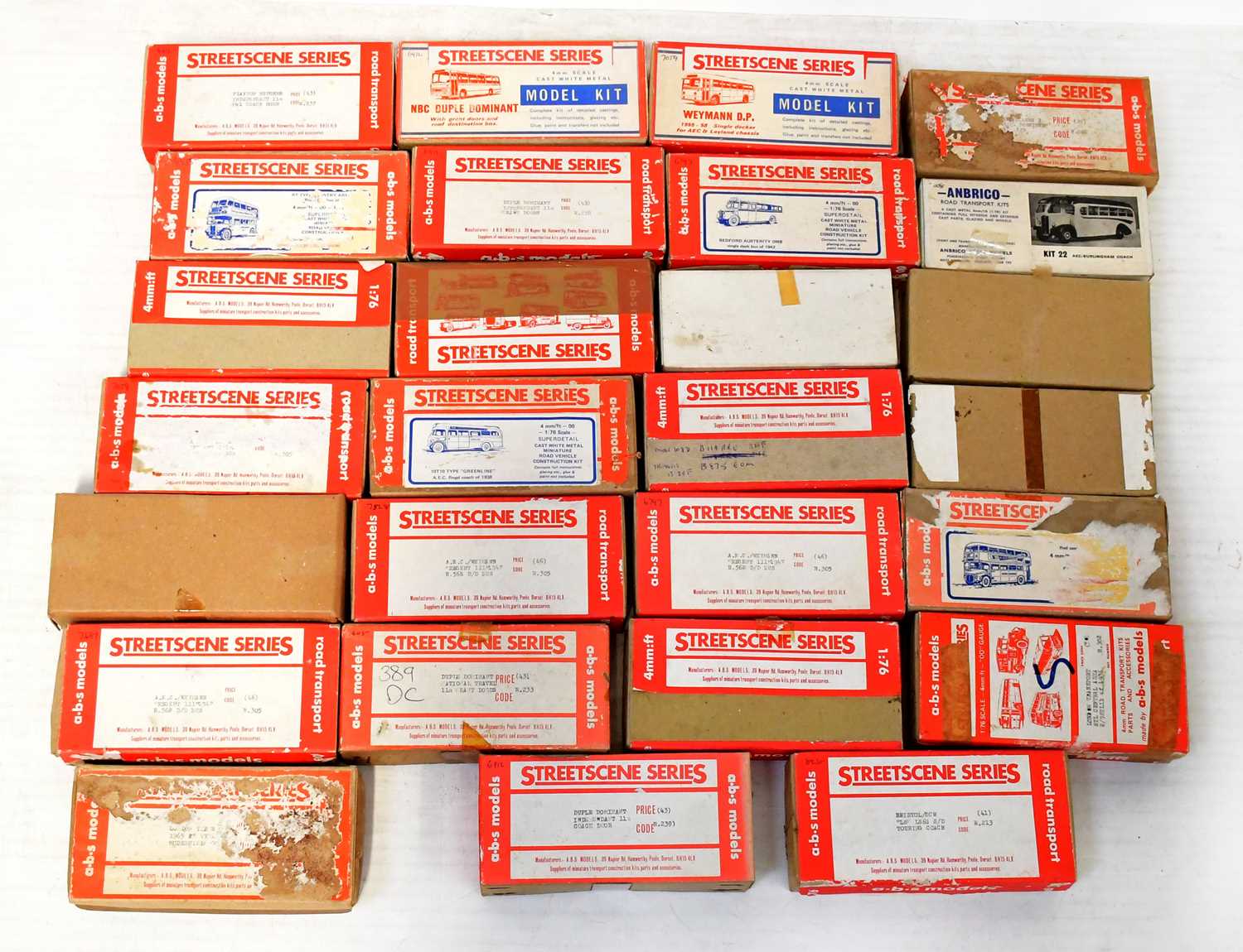 Lot 881 - ABS MODELS; approximately fifty boxes of