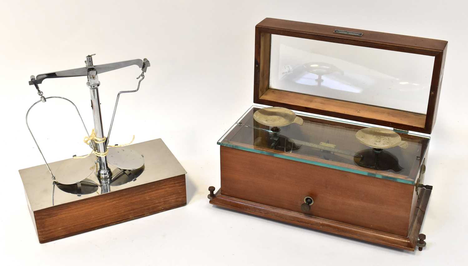 Lot 102 - HENRY TROEMNER, PHILADELPHIA; a cased