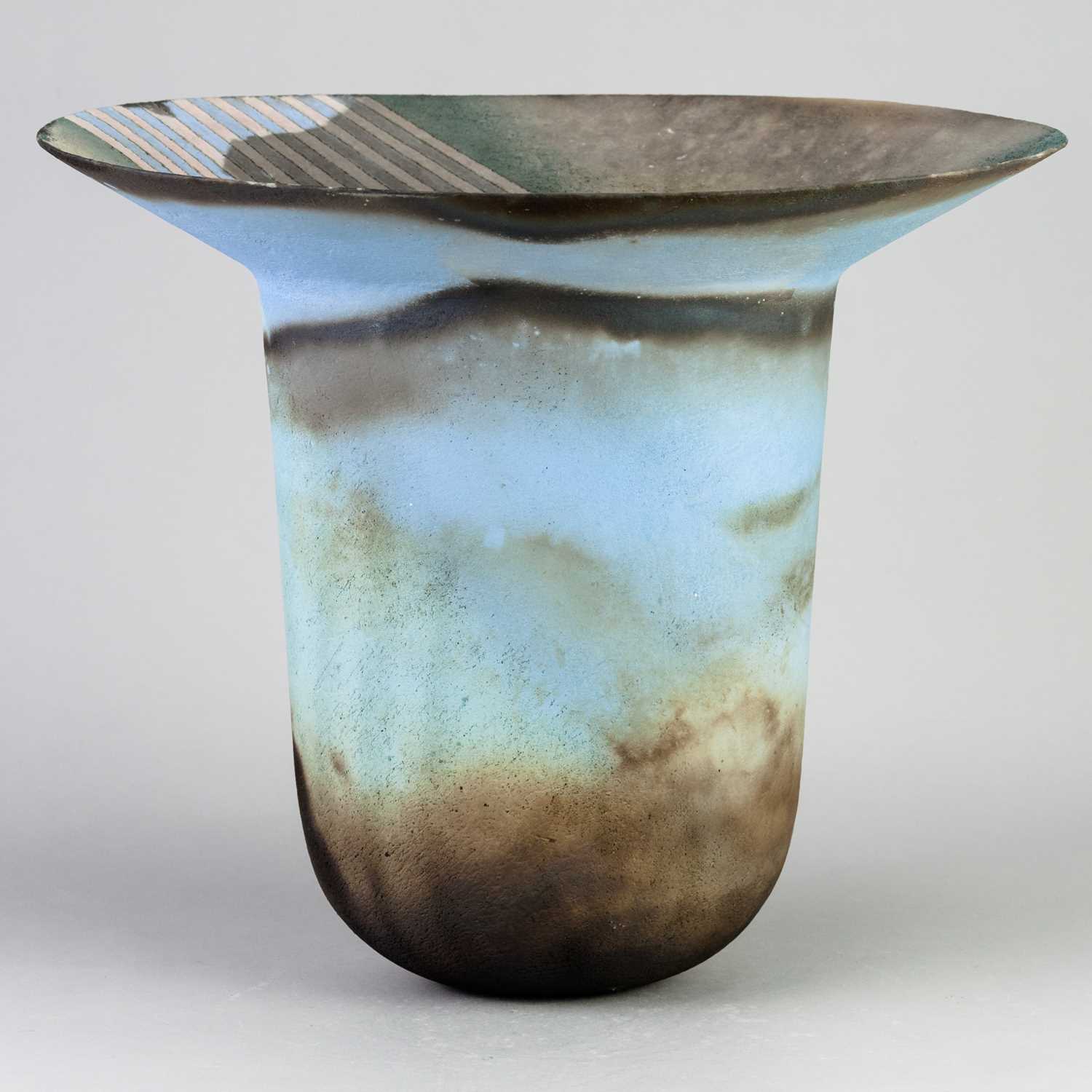 Lot 400 - JUDY TRIM (1943-2001); a tall smoke fired