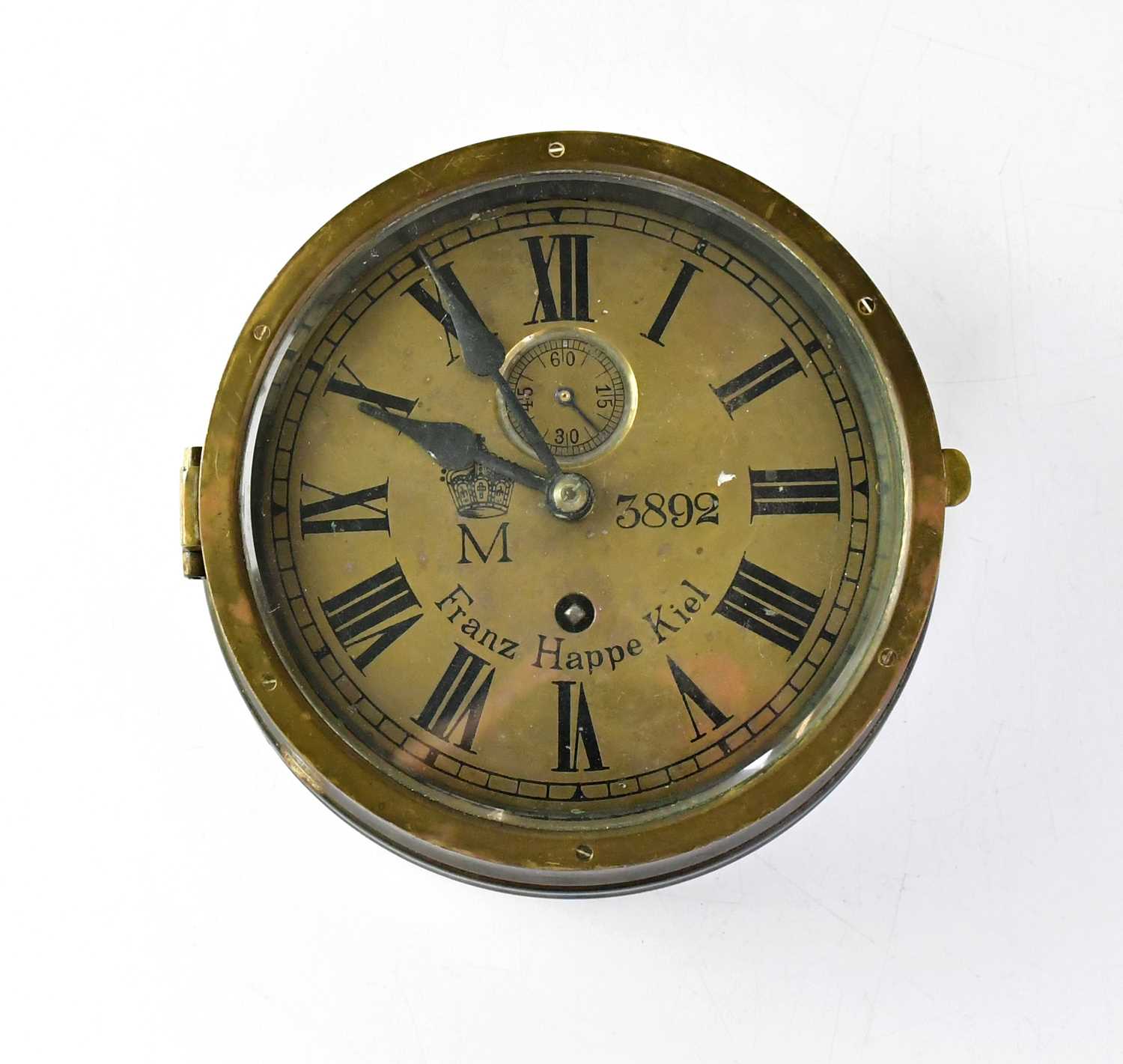 Lot 568 - FRANZ HAPPE, KIEL; a WWI German Kaisermarine