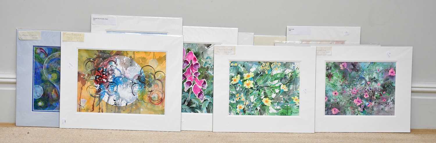Lot 329 - JUNE BEVAN; a collection of ten watercolours
