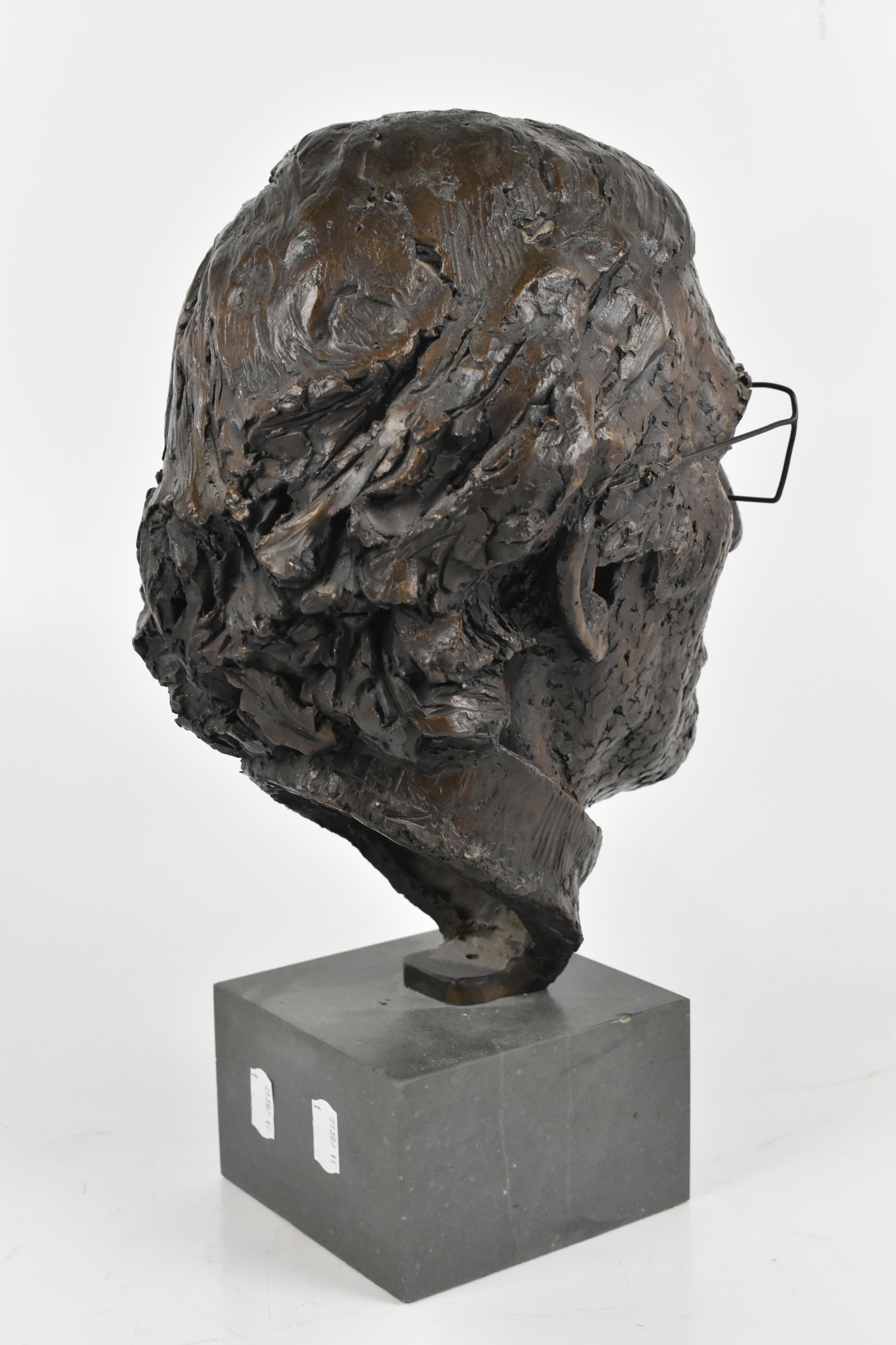 Lot 231 - IAN HANSON; a bronze bust of Neville