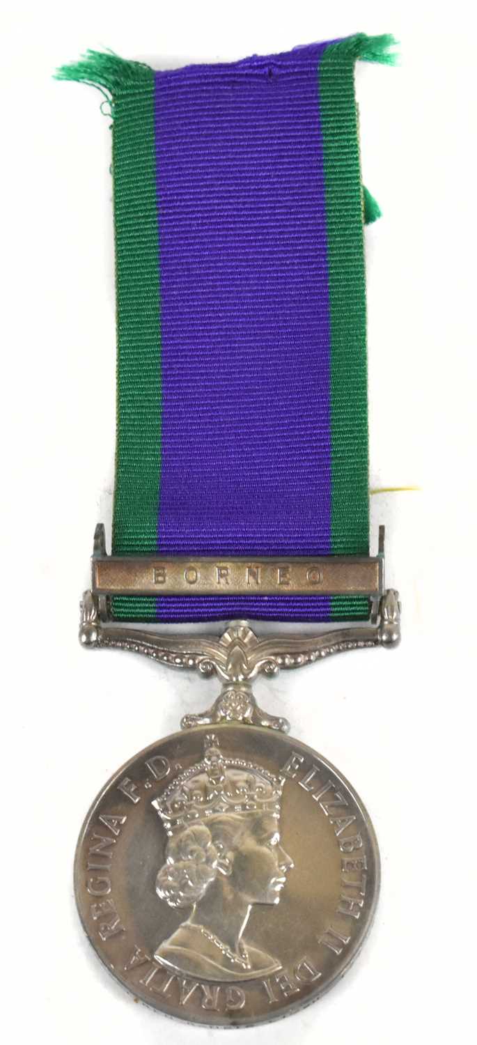 Lot 395 - A Campaign Service Medal awarded to 21150821