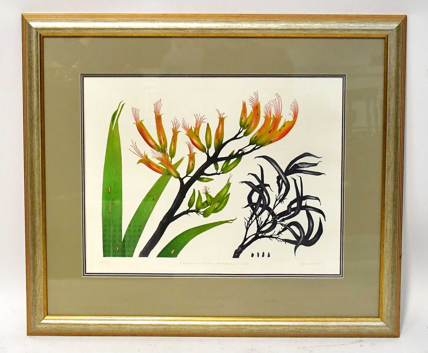 Lot 453 - BRYAN POOLE (1953-2022); coloured etching,