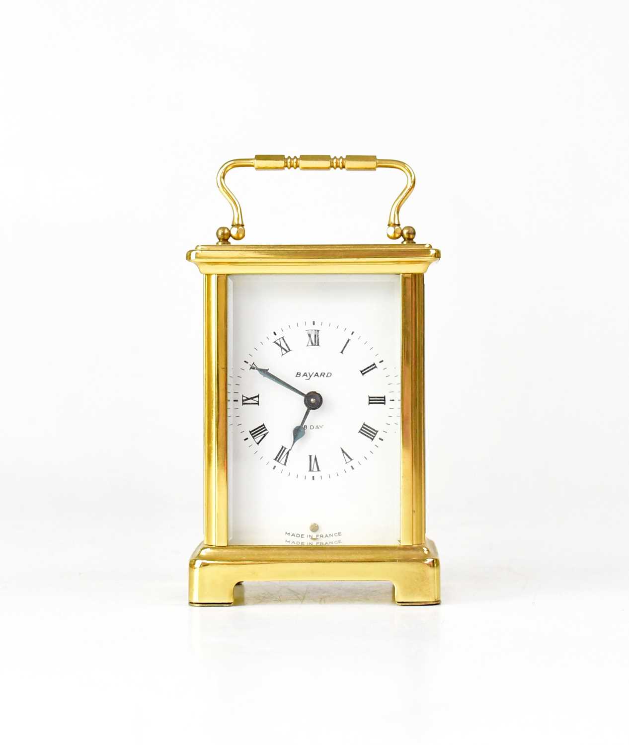 Lot 125 - BAYARD; a modern brass-effect carriage